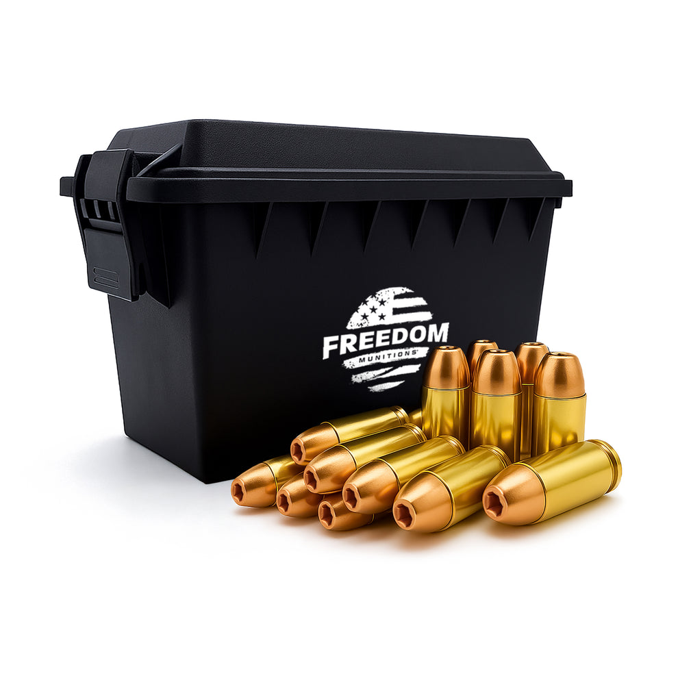 Bulk 40 Smith & Wesson 180 Gr HP, 500 ct, Reman – Freedom Munitions
